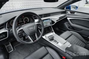 Blue Audi A7 Sportback 2023 in Riga, with an engine capacity of 3.00 L and mileage of 20 thousand km for 65050 €, photo 14 on AUTOMOTO.COM.LV