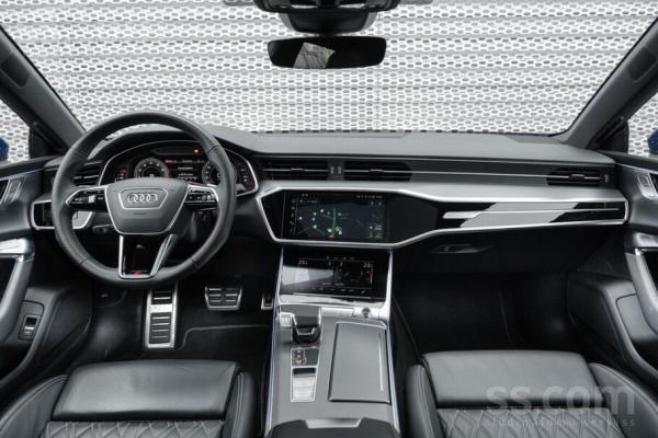 Blue Audi A7 Sportback 2023 in Riga, with an engine capacity of 3.00 L and mileage of 20 thousand km for 63200 €, photo 8 on AUTOMOTO.COM.LV