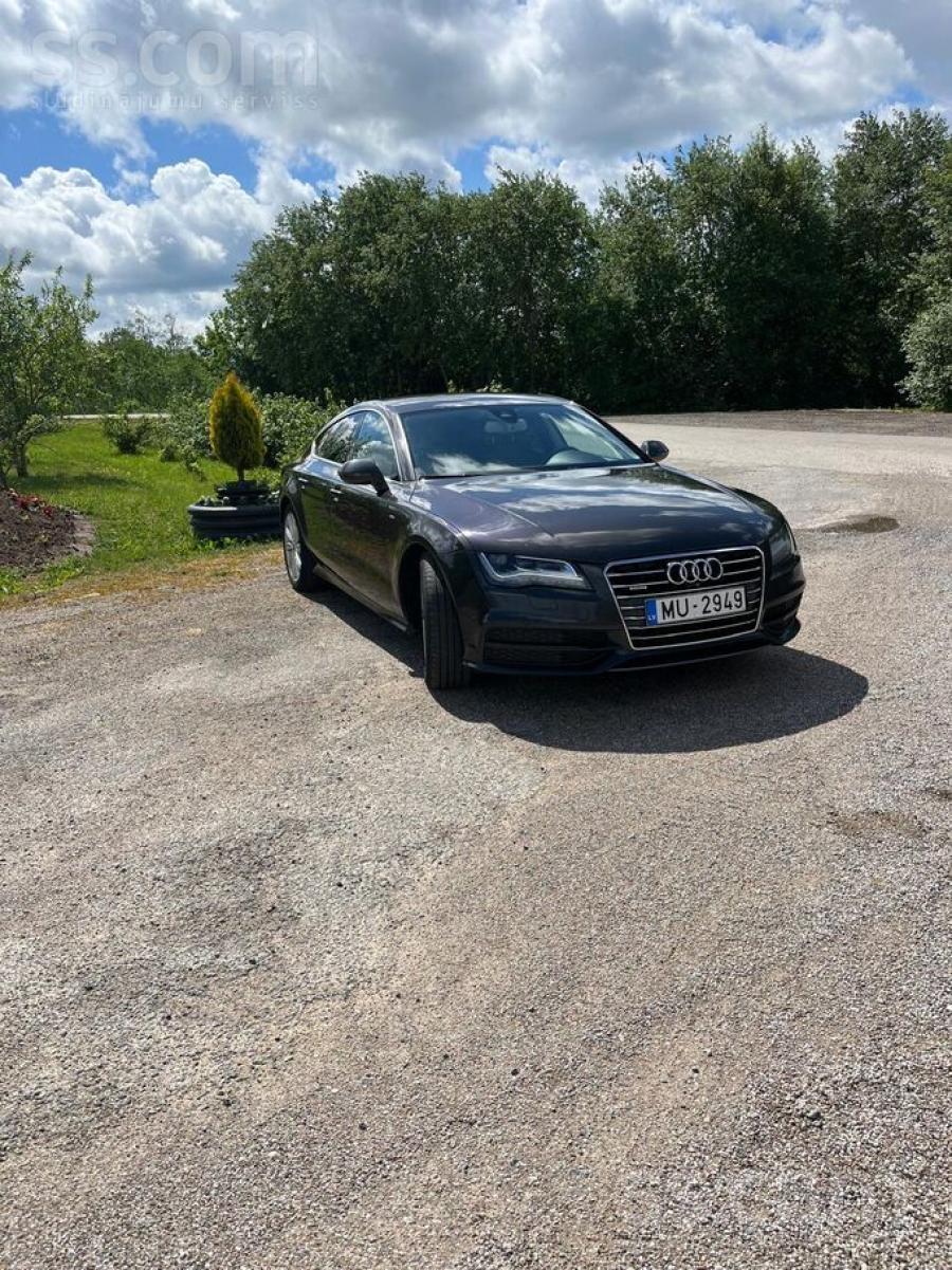 Brūns Audi A7 Sportback 2014 Saldus, ar dzinēja tilpumu 3.00 L un nobraukumu 399 tūkst. km par 11950 €, foto 3 vietnē AUTOMOTO.COM.LV