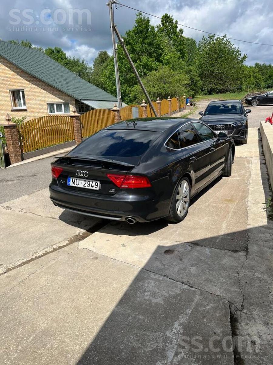 Brūns Audi A7 Sportback 2014 Saldus, ar dzinēja tilpumu 3.00 L un nobraukumu 399 tūkst. km par 11950 €, foto 9 vietnē AUTOMOTO.COM.LV