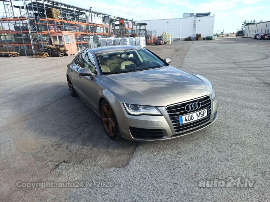 Brūns Audi A7 Sportback 2011 Tallina, ar dzinēja tilpumu 3.00 L un nobraukumu 321 tūkst. km par 9999 €, foto 1 vietnē AUTOMOTO.COM.LV