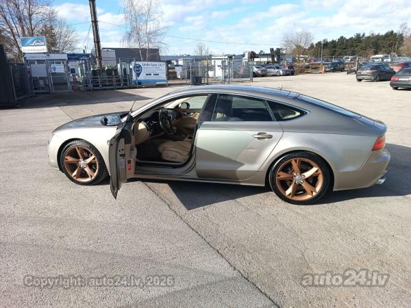 Brown Audi A7 Sportback 2011 in Tallinn, with an engine capacity of 3.00 L and mileage of 321 thousand km for 9999 €, photo 2 on AUTOMOTO.COM.LV