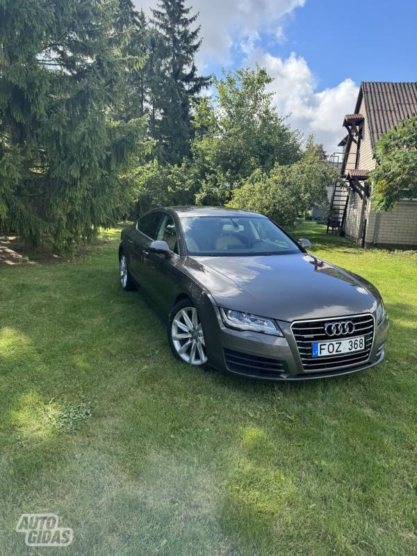 Brūns Audi A7 Sportback 2011 Pasvalys, ar dzinēja tilpumu 3.00 L un nobraukumu 174 tūkst. km par 14500 €, foto 10 vietnē AUTOMOTO.COM.LV