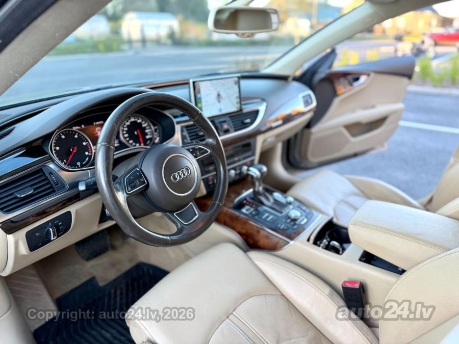 Brown Audi A7 Sportback 2011 in Tallinn, with an engine capacity of 3.00 L and mileage of 320 thousand km for 8500 €, photo 8 on AUTOMOTO.COM.LV
