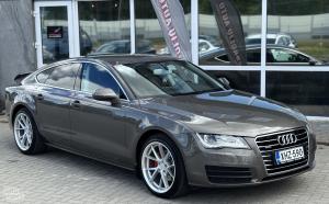 Brown Audi A7 Sportback 2011 in Radviliskis, with an engine capacity of 3.00 L and mileage of 270 thousand km for 11750 €, photo 5 on AUTOMOTO.COM.LV