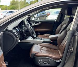 Brown Audi A7 Sportback 2011 in Radviliskis, with an engine capacity of 3.00 L and mileage of 270 thousand km for 11750 €, photo 23 on AUTOMOTO.COM.LV