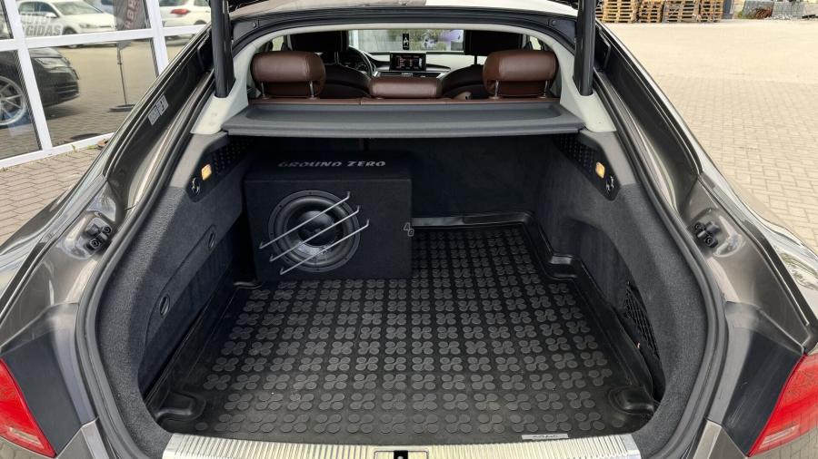 Brown Audi A7 Sportback 2011 in Radviliskis, with an engine capacity of 3.00 L and mileage of 270 thousand km for 11750 €, photo 32 on AUTOMOTO.COM.LV