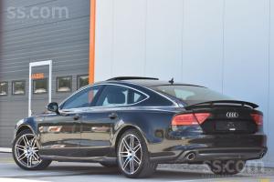 Brown Audi A7 Sportback 2011 in Riga, with an engine capacity of 3.00 L and mileage of 337 thousand km for 13750 €, photo 4 on AUTOMOTO.COM.LV