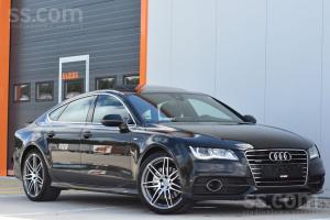 Brown Audi A7 Sportback 2011 in Riga, with an engine capacity of 3.00 L and mileage of 337 thousand km for 13750 €, photo 5 on AUTOMOTO.COM.LV