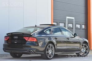 Brown Audi A7 Sportback 2011 in Riga, with an engine capacity of 3.00 L and mileage of 337 thousand km for 13750 €, photo 7 on AUTOMOTO.COM.LV