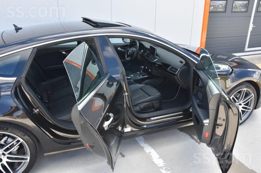 Brown Audi A7 Sportback 2011 in Riga, with an engine capacity of 3.00 L and mileage of 337 thousand km for 13750 €, photo 8 on AUTOMOTO.COM.LV