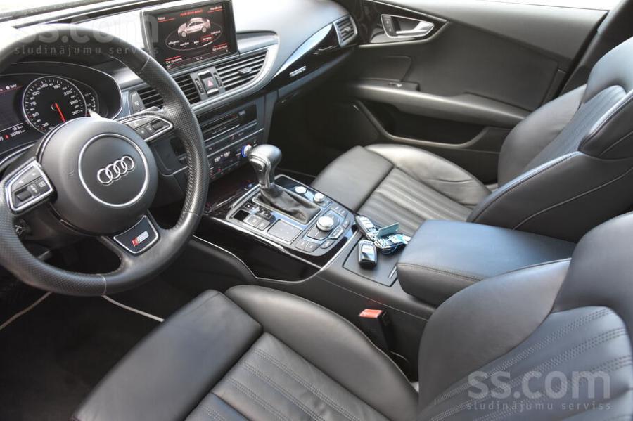 Brown Audi A7 Sportback 2011 in Riga, with an engine capacity of 3.00 L and mileage of 337 thousand km for 13750 €, photo 9 on AUTOMOTO.COM.LV
