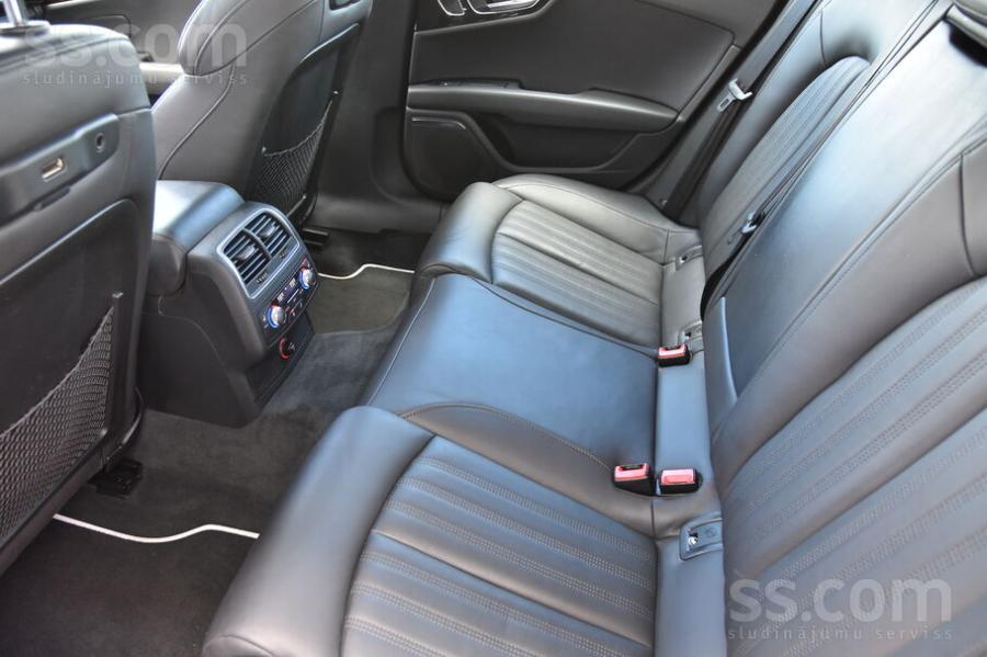 Brown Audi A7 Sportback 2011 in Riga, with an engine capacity of 3.00 L and mileage of 337 thousand km for 13750 €, photo 12 on AUTOMOTO.COM.LV