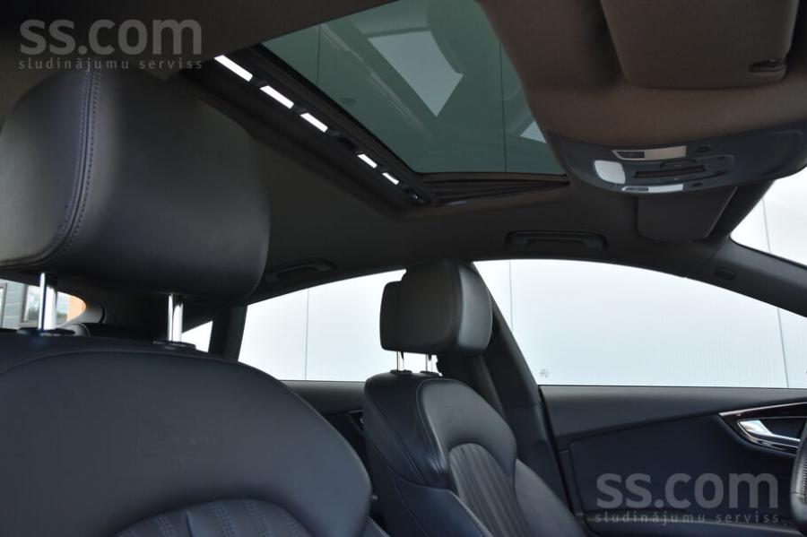 Brown Audi A7 Sportback 2011 in Riga, with an engine capacity of 3.00 L and mileage of 337 thousand km for 13750 €, photo 15 on AUTOMOTO.COM.LV