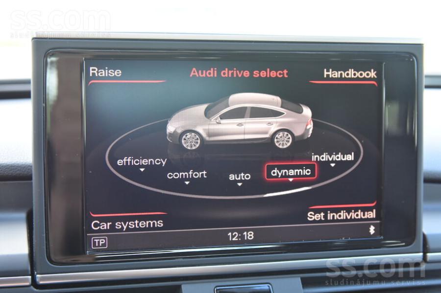 Brown Audi A7 Sportback 2011 in Riga, with an engine capacity of 3.00 L and mileage of 337 thousand km for 13750 €, photo 25 on AUTOMOTO.COM.LV