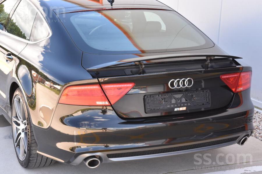 Brown Audi A7 Sportback 2011 in Riga, with an engine capacity of 3.00 L and mileage of 337 thousand km for 13750 €, photo 33 on AUTOMOTO.COM.LV