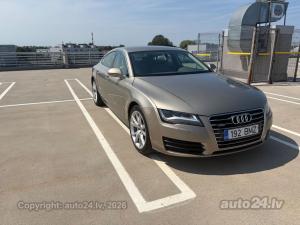 Brown Audi A7 Sportback 2011 in Tallinn, with an engine capacity of 3.00 L and mileage of 286 thousand km for 12300 €, photo  on AUTOMOTO.COM.LV
