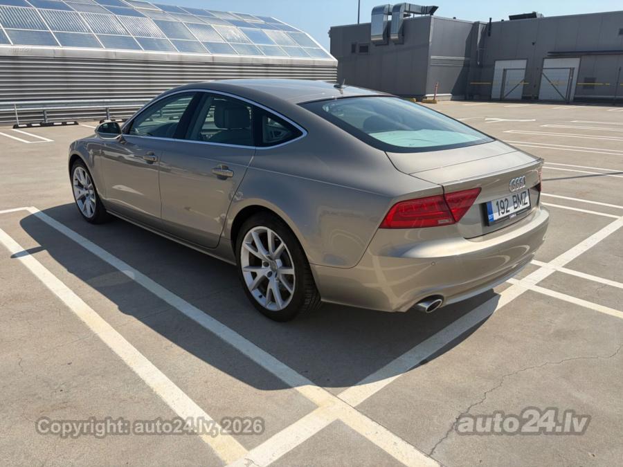 Brown Audi A7 Sportback 2011 in Tallinn, with an engine capacity of 3.00 L and mileage of 286 thousand km for 12300 €, photo 4 on AUTOMOTO.COM.LV