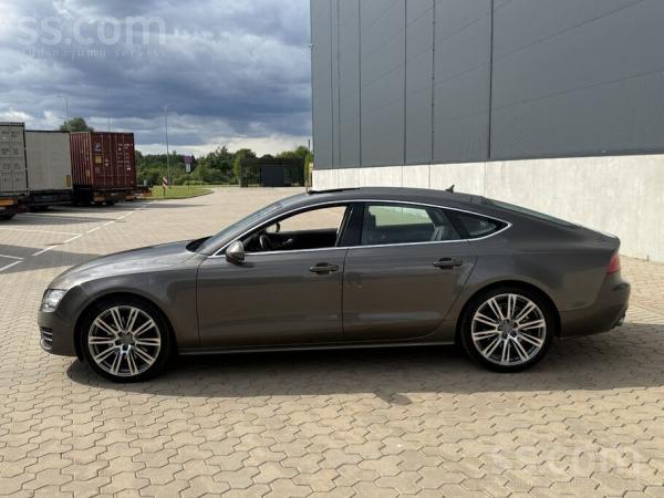 Brown Audi A7 Sportback 2011 in Riga, with an engine capacity of 3.00 L and mileage of 278 thousand km for 11900 €, photo 5 on AUTOMOTO.COM.LV