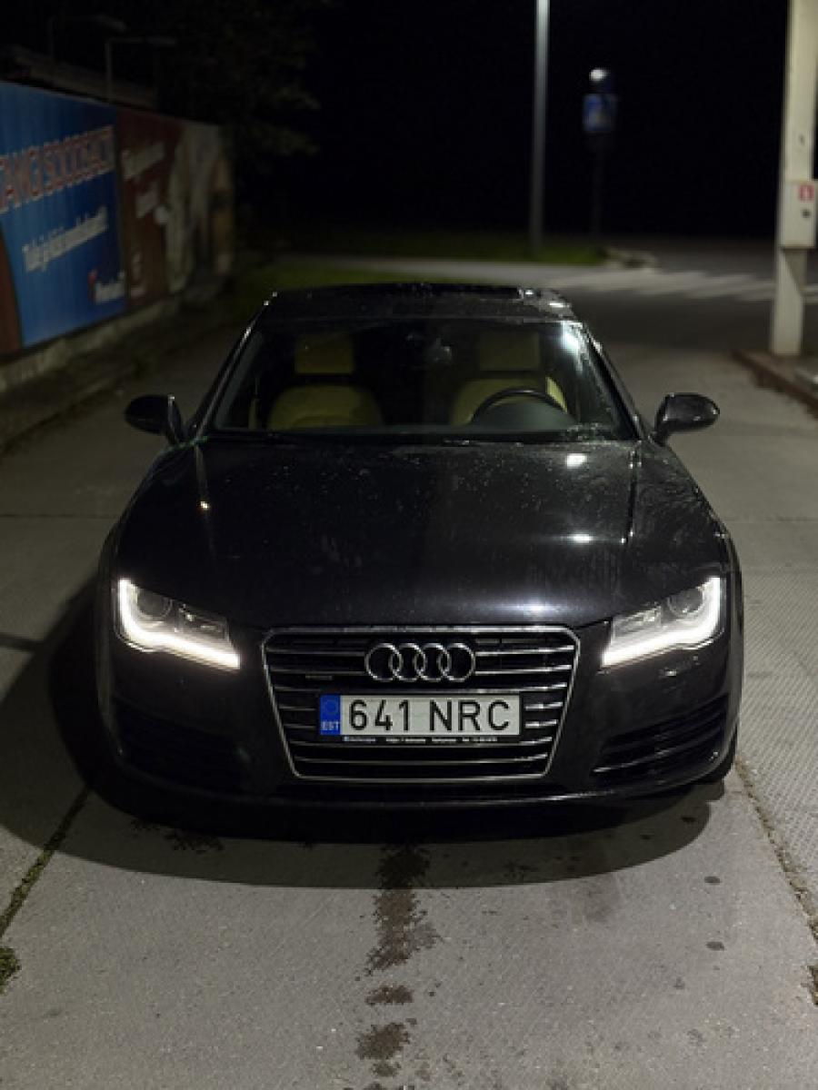Brūns Audi A7 Sportback 2011 Hāpsalu, ar dzinēja tilpumu 3.00 L un nobraukumu 380 tūkst. km par 9999 €, foto 1 vietnē AUTOMOTO.COM.LV