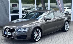 Brown Audi A7 Sportback 2011 in Radviliskis, with an engine capacity of 3.00 L and mileage of 270 thousand km for 11250 €, photo 4 on AUTOMOTO.COM.LV