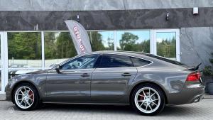 Brown Audi A7 Sportback 2011 in Radviliskis, with an engine capacity of 3.00 L and mileage of 270 thousand km for 11250 €, photo 10 on AUTOMOTO.COM.LV