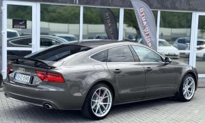 Brown Audi A7 Sportback 2011 in Radviliskis, with an engine capacity of 3.00 L and mileage of 270 thousand km for 11250 €, photo 11 on AUTOMOTO.COM.LV