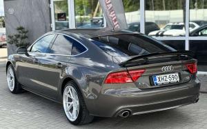 Brown Audi A7 Sportback 2011 in Radviliskis, with an engine capacity of 3.00 L and mileage of 270 thousand km for 11250 €, photo 12 on AUTOMOTO.COM.LV