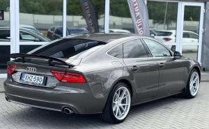 Brown Audi A7 Sportback 2011 in Radviliskis, with an engine capacity of 3.00 L and mileage of 270 thousand km for 11250 €, photo 13 on AUTOMOTO.COM.LV