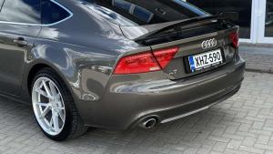 Brown Audi A7 Sportback 2011 in Radviliskis, with an engine capacity of 3.00 L and mileage of 270 thousand km for 11250 €, photo 15 on AUTOMOTO.COM.LV