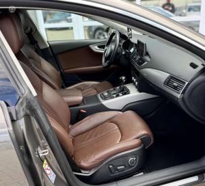 Brown Audi A7 Sportback 2011 in Radviliskis, with an engine capacity of 3.00 L and mileage of 270 thousand km for 11250 €, photo 22 on AUTOMOTO.COM.LV