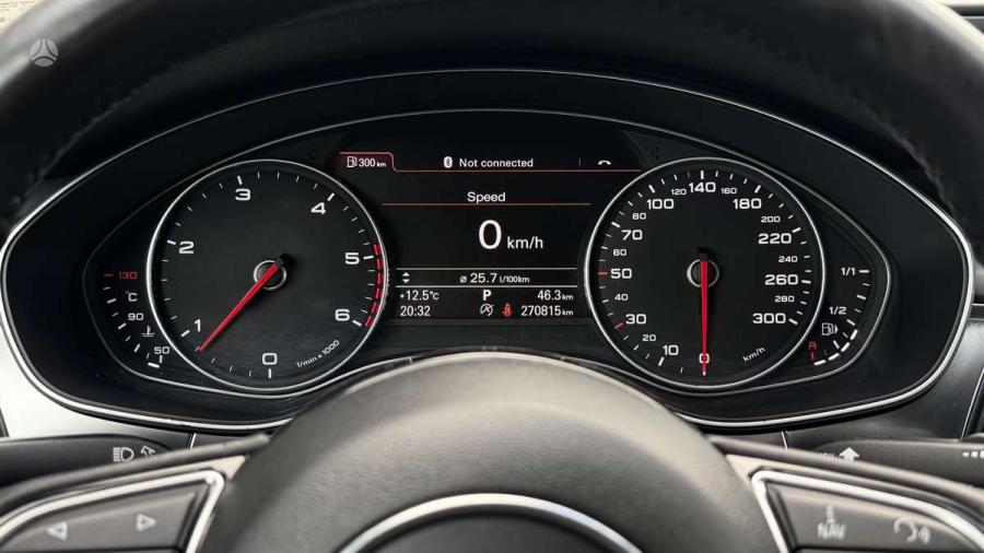 Brown Audi A7 Sportback 2011 in Radviliskis, with an engine capacity of 3.00 L and mileage of 270 thousand km for 11250 €, photo 24 on AUTOMOTO.COM.LV