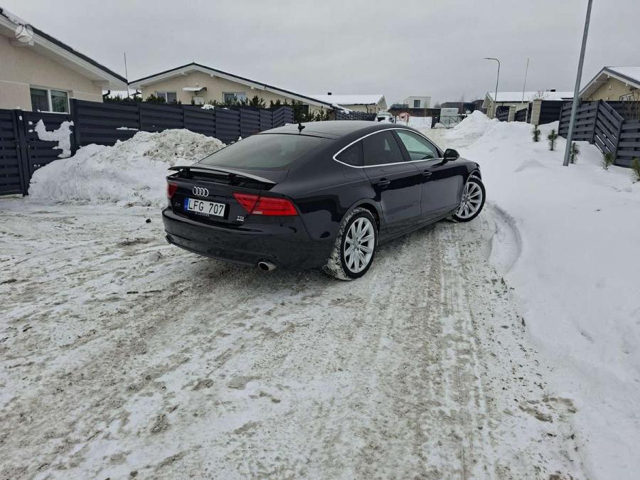 Brūns Audi A7 Sportback 2012 Klaipėda, ar dzinēja tilpumu 2.97 L un nobraukumu 263 tūkst. km par 13200 €, foto 3 vietnē AUTOMOTO.COM.LV