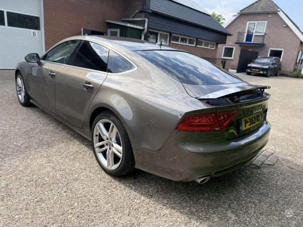 Brown Audi A7 Sportback 2013 in Kazlu Ruda, with an engine capacity of 2.97 L and mileage of 245 thousand km for 9999 €, photo 4 on AUTOMOTO.COM.LV