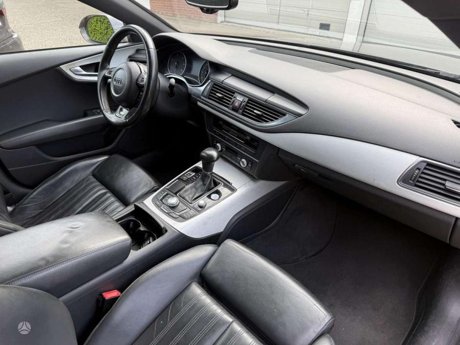 Brown Audi A7 Sportback 2013 in Kazlu Ruda, with an engine capacity of 2.97 L and mileage of 245 thousand km for 9999 €, photo 14 on AUTOMOTO.COM.LV