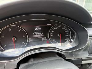 Brown Audi A7 Sportback 2013 in Kazlu Ruda, with an engine capacity of 2.97 L and mileage of 245 thousand km for 9999 €, photo 16 on AUTOMOTO.COM.LV