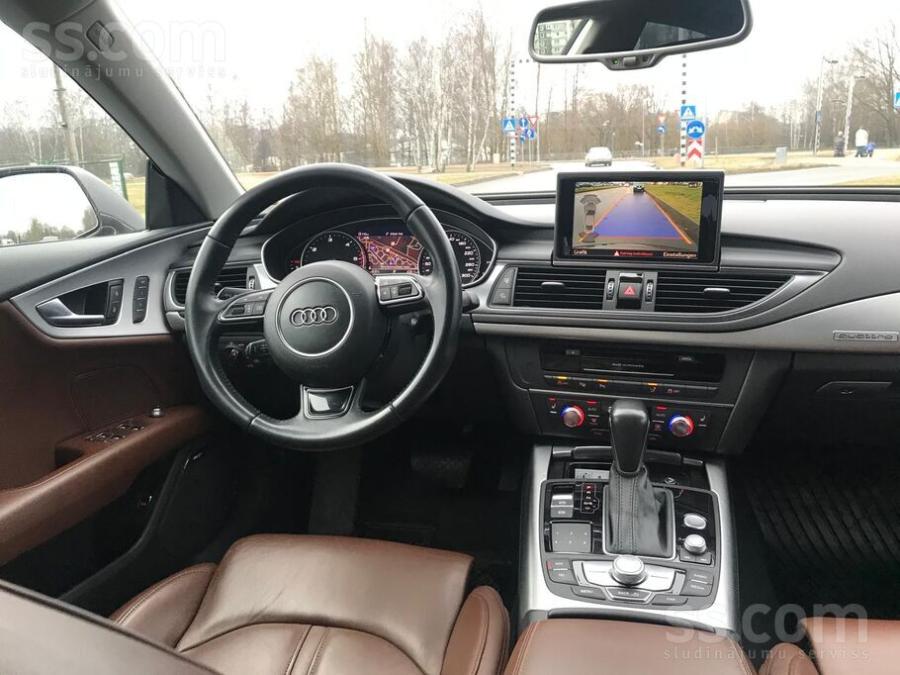 Brūns Audi A7 Sportback 2015 Rīga, ar dzinēja tilpumu 3.00 L un nobraukumu 224 tūkst. km par 17000 €, foto 5 vietnē AUTOMOTO.COM.LV