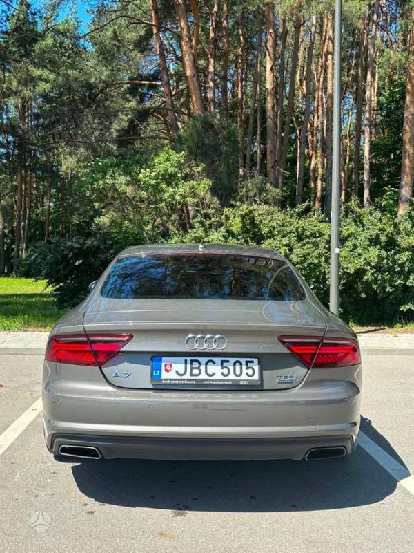 Brūns Audi A7 Sportback 2015 Kauņa, ar dzinēja tilpumu 1.98 L un nobraukumu 223 tūkst. km par 15300 €, foto 2 vietnē AUTOMOTO.COM.LV