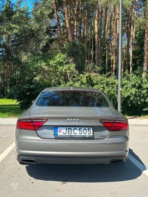 Brown Audi A7 Sportback 2015 in Kaunas, with an engine capacity of 1.98 L and mileage of 223 thousand km for 15300 €, photo 3 on AUTOMOTO.COM.LV