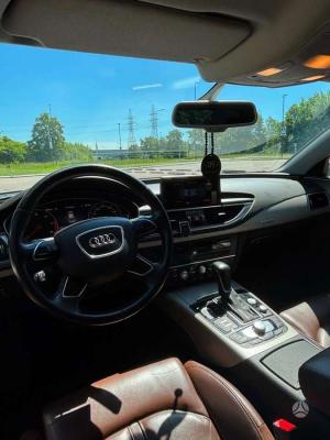 Brown Audi A7 Sportback 2015 in Kaunas, with an engine capacity of 1.98 L and mileage of 223 thousand km for 15300 €, photo 17 on AUTOMOTO.COM.LV
