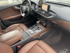 Brown Audi A7 Sportback 2016 in Klaipeda, with an engine capacity of 3.00 L and mileage of 193 thousand km for 19900 €, photo 6 on AUTOMOTO.COM.LV