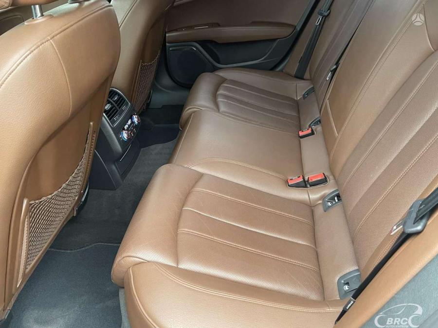 Brown Audi A7 Sportback 2016 in Klaipeda, with an engine capacity of 3.00 L and mileage of 193 thousand km for 19900 €, photo 13 on AUTOMOTO.COM.LV
