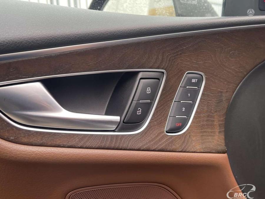 Brown Audi A7 Sportback 2016 in Klaipeda, with an engine capacity of 3.00 L and mileage of 193 thousand km for 19900 €, photo 16 on AUTOMOTO.COM.LV