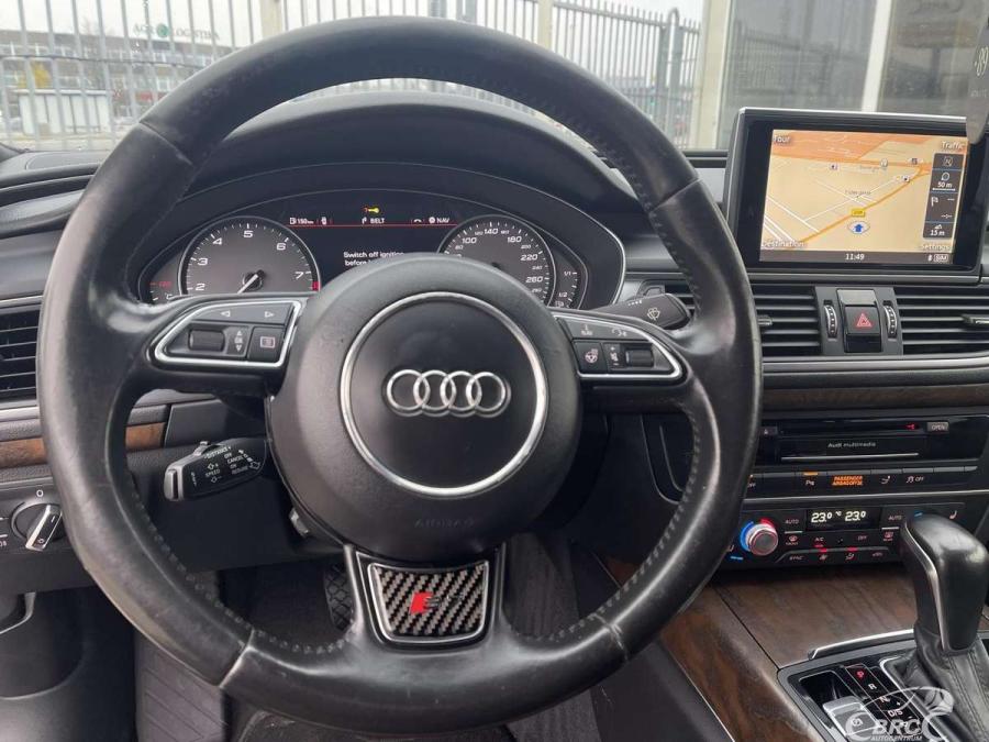Brown Audi A7 Sportback 2016 in Klaipeda, with an engine capacity of 3.00 L and mileage of 193 thousand km for 19900 €, photo 21 on AUTOMOTO.COM.LV
