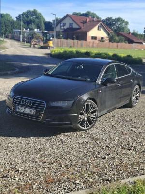 Brūns Audi A7 Sportback 2016 Klaipėda, ar dzinēja tilpumu 3.00 L un nobraukumu 330 tūkst. km par 14000 €, foto  vietnē AUTOMOTO.COM.LV