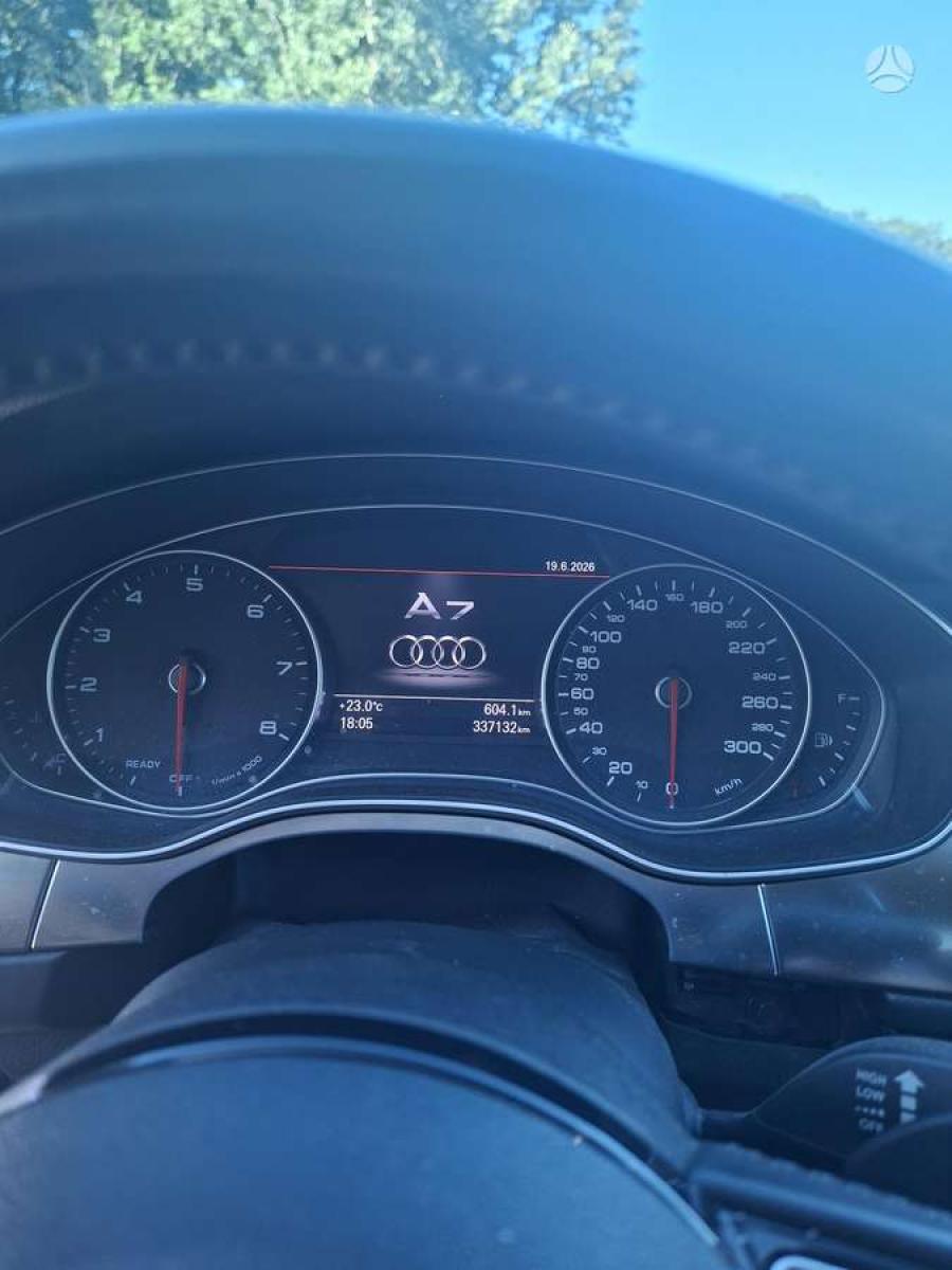 Brūns Audi A7 Sportback 2016 Klaipėda, ar dzinēja tilpumu 3.00 L un nobraukumu 330 tūkst. km par 14000 €, foto 9 vietnē AUTOMOTO.COM.LV