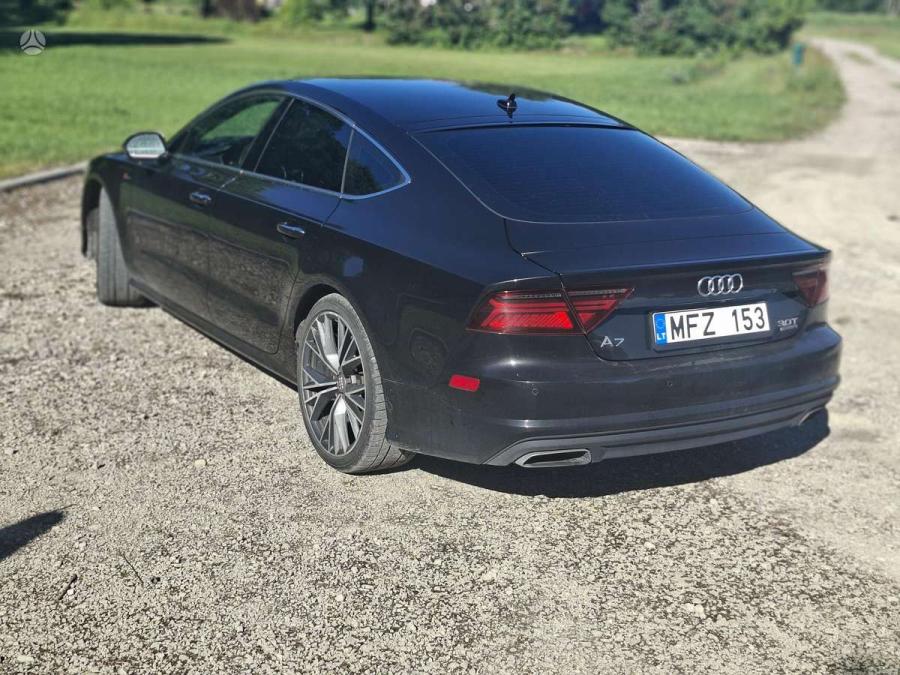 Brūns Audi A7 Sportback 2016 Klaipėda, ar dzinēja tilpumu 3.00 L un nobraukumu 330 tūkst. km par 14000 €, foto 12 vietnē AUTOMOTO.COM.LV