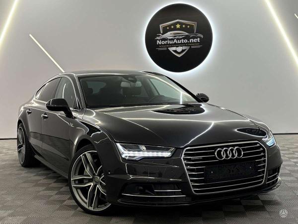 Brown Audi A7 Sportback 2016 in Marijampole, with an engine capacity of 2.97 L and mileage of 274 thousand km for 18450 €, photo 1 on AUTOMOTO.COM.LV
