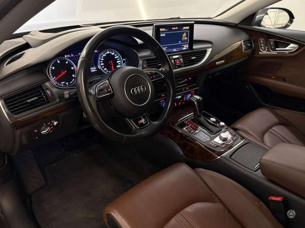 Brown Audi A7 Sportback 2016 in Marijampole, with an engine capacity of 2.97 L and mileage of 274 thousand km for 18450 €, photo 2 on AUTOMOTO.COM.LV
