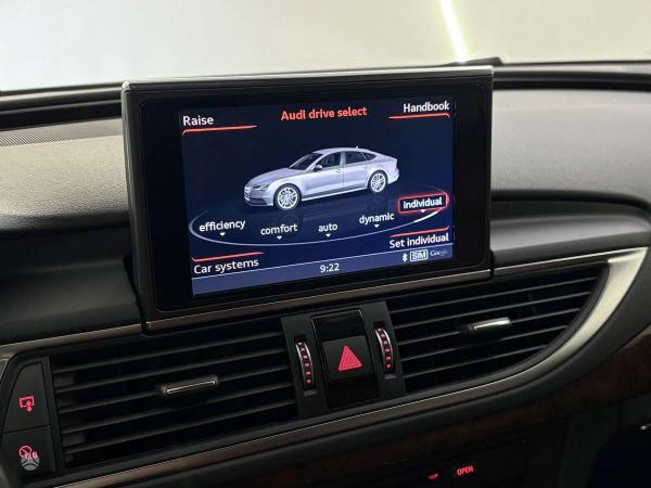 Brown Audi A7 Sportback 2016 in Marijampole, with an engine capacity of 2.97 L and mileage of 274 thousand km for 18450 €, photo 9 on AUTOMOTO.COM.LV